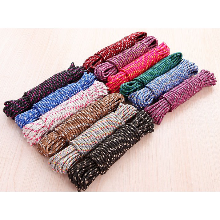 10m Tali Khemah Tali Flysheet Camping Tent Rope Tali Nylon Rope Washing ...