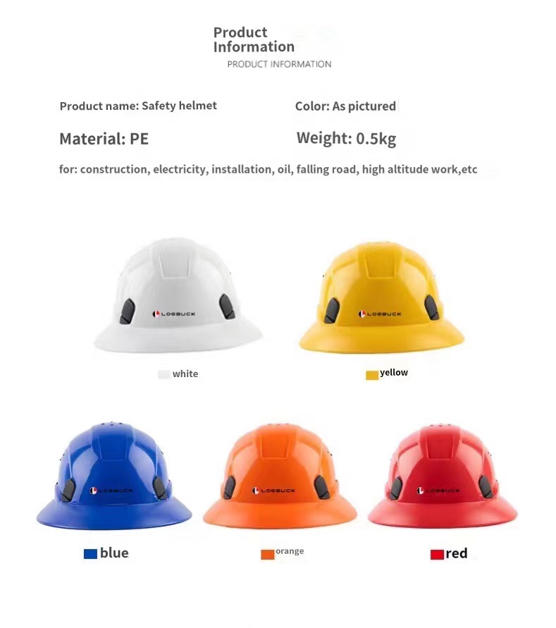 LOEBUCK Safety helmet ready stock Topi keselamatan topi keledar ...