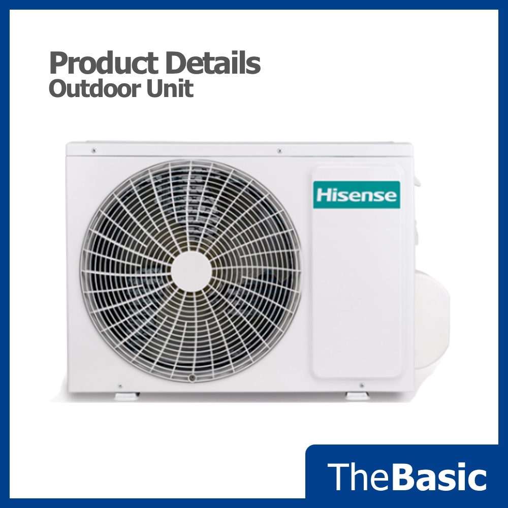 HISENSE 1.0HP - 2.0HP AirCond R32 Non Inverter / Inverter Air ...