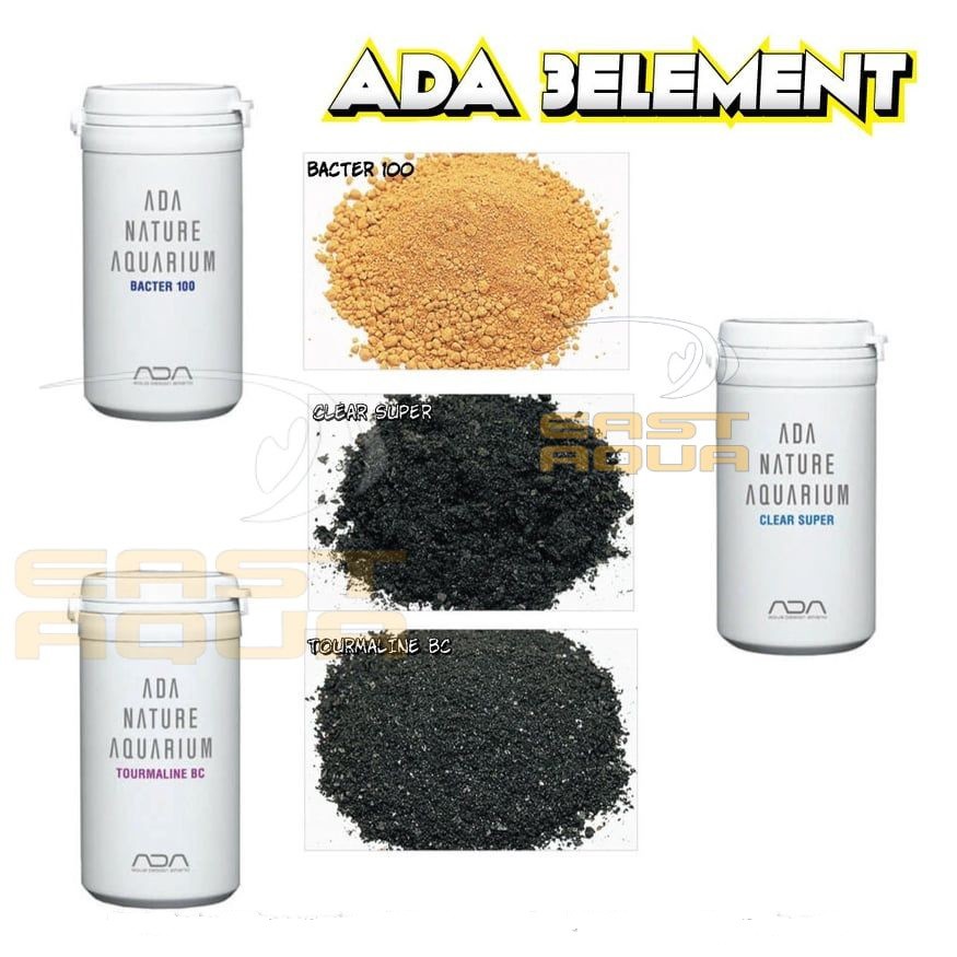Repack ADA Starter Set ADA Bacter 100 Clear Super Tourmaline BC Aquascape Tank Substrate Tank ...
