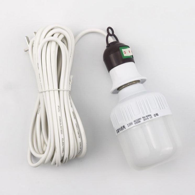 LED Bulb 20Watt With Holder and Wire (10 meters) | Shopee Malaysia