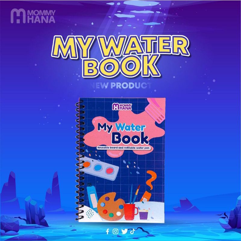 My Water Book Mommyhana HQ | Shopee Malaysia