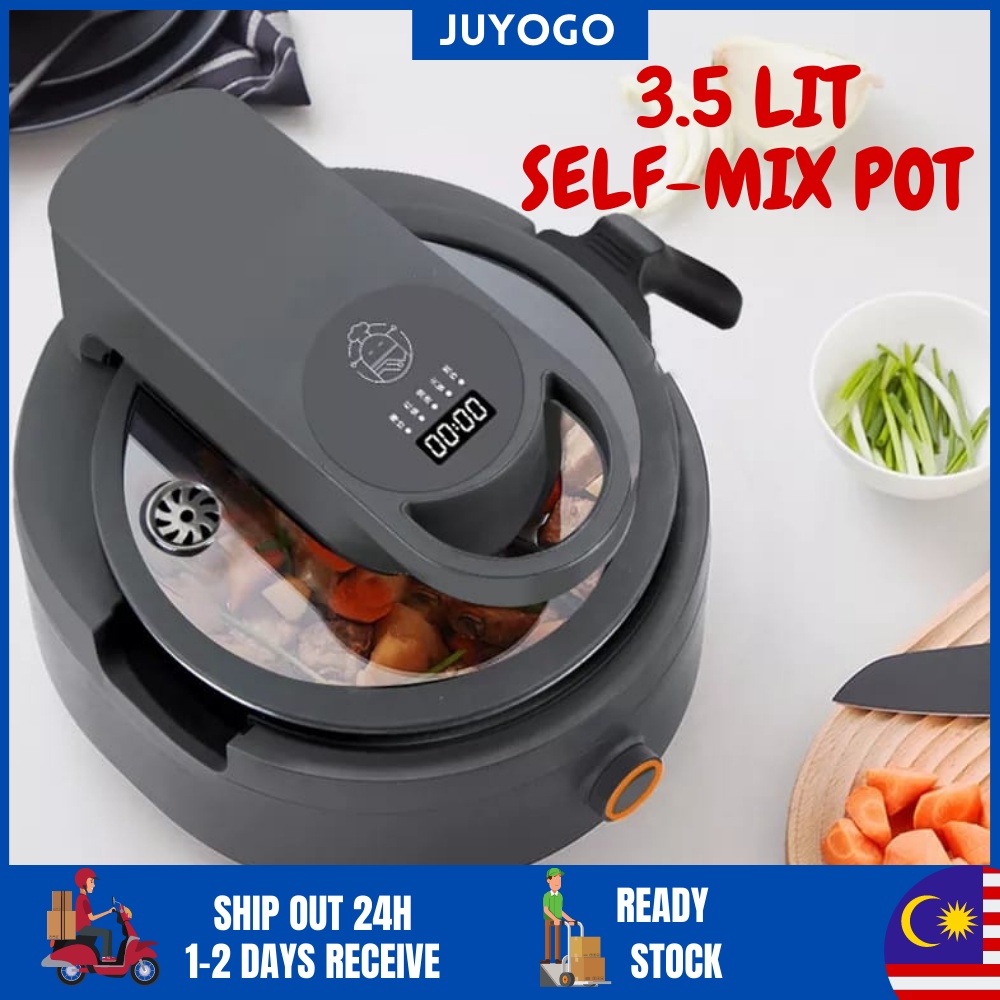 🔥READY STOCK🔥 3.5L Cooking Intelligent Smart Robot Household Wok ...
