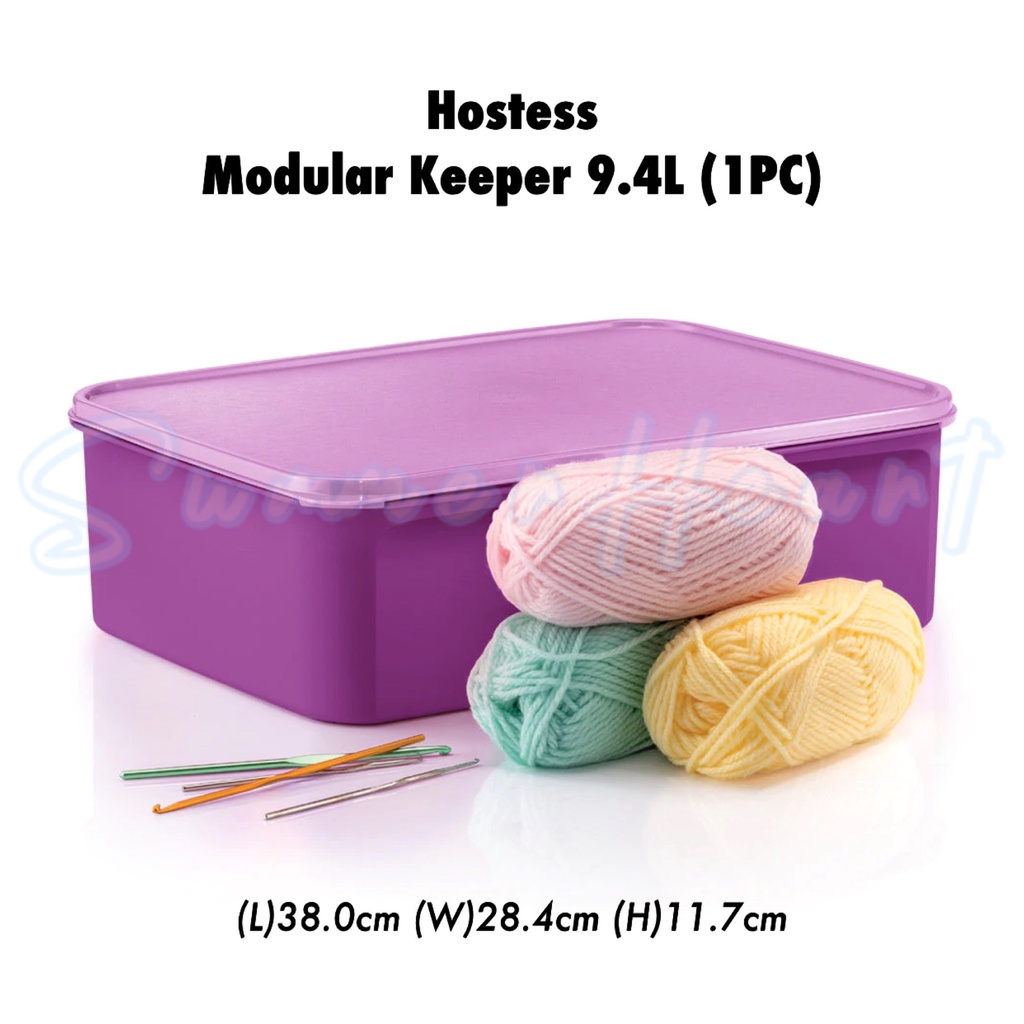 Tupperware Modular Mates Rectangular III 6.5L / Jumbo Keeper 12L ...