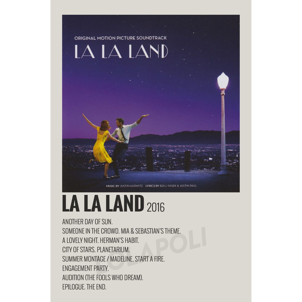 La La Land Album Cover Poster | Shopee Malaysia