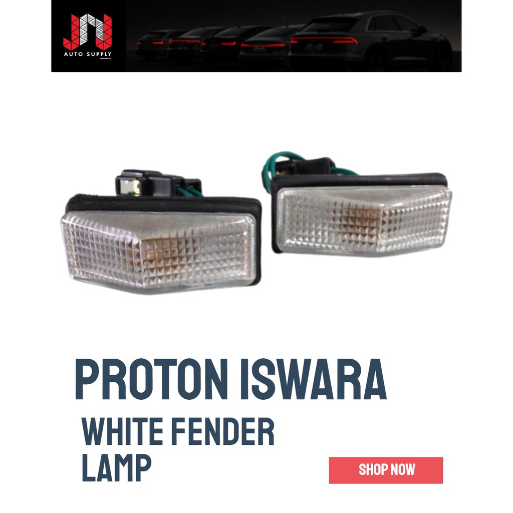 proton Iswara / saga fender lamp side lamp 1 set 2 pcs white | Shopee ...