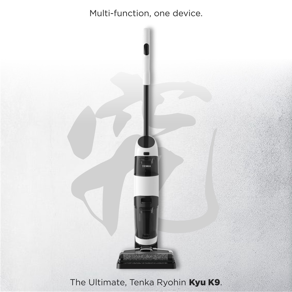 Tenka Ryohin Kyu K9 Smart Cordless Wet & Dry Vacuum Cleaner Floor ...