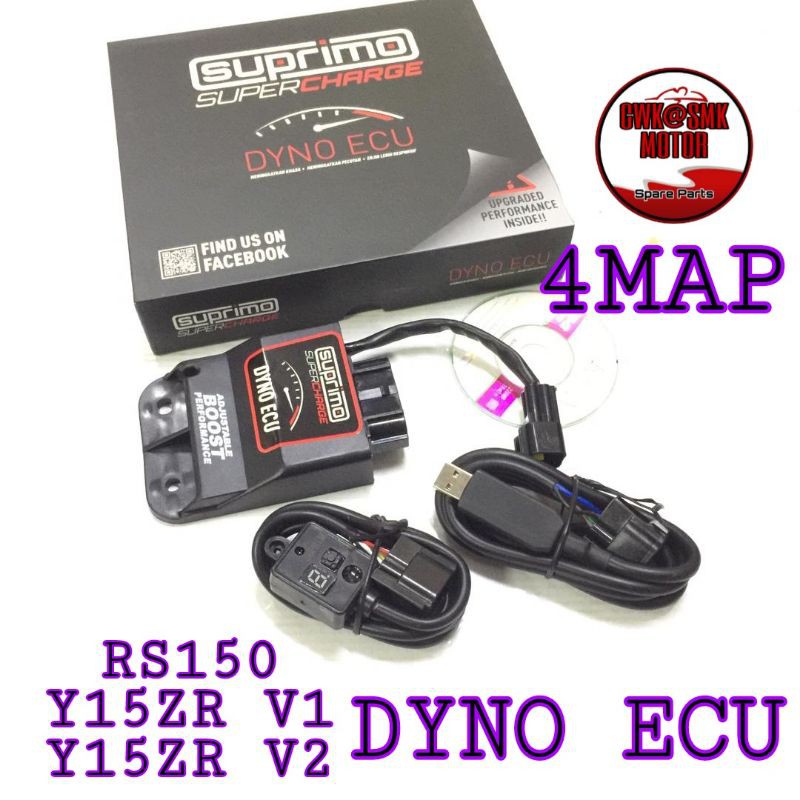 ECU SUPRIMO SRL115FI RS150 Y15ZR V1＆V2 Y16 VF3I185 LC135 LCV8 DYNO ECU ...