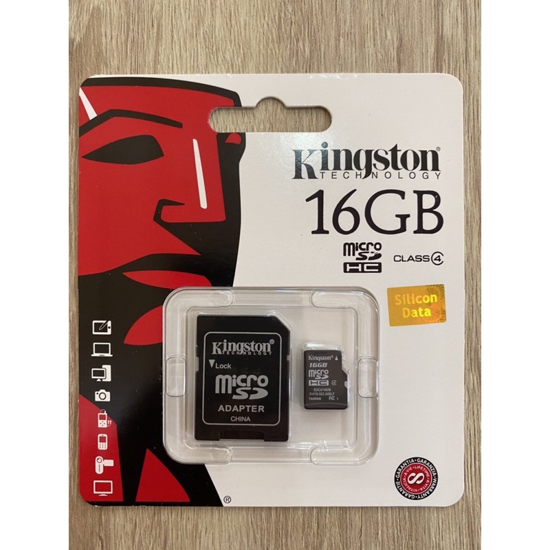 Kingston Micro SD Card Class 4 (16GB) with Adaptor | Shopee Malaysia