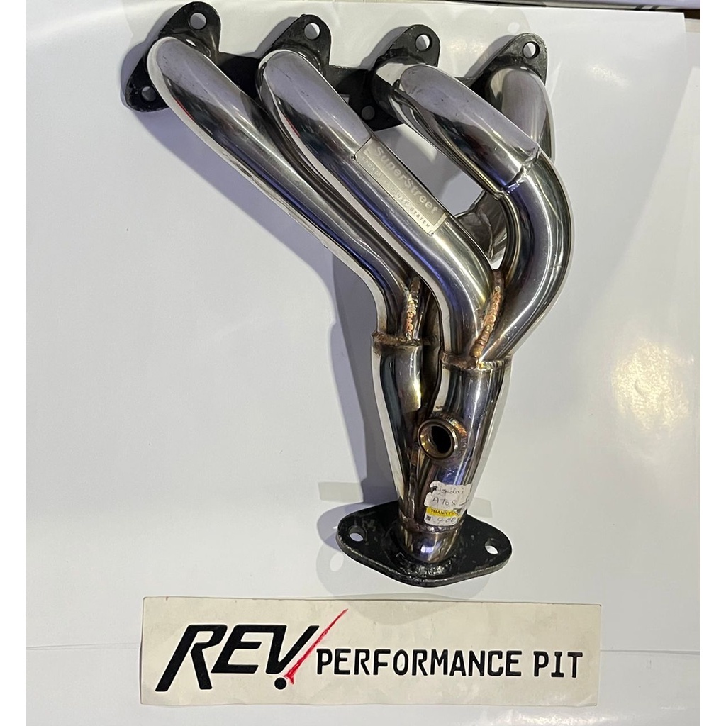 SuperStreet extractor 4x1 car exhaust for Hyundai Atos / Kia Picanto ...