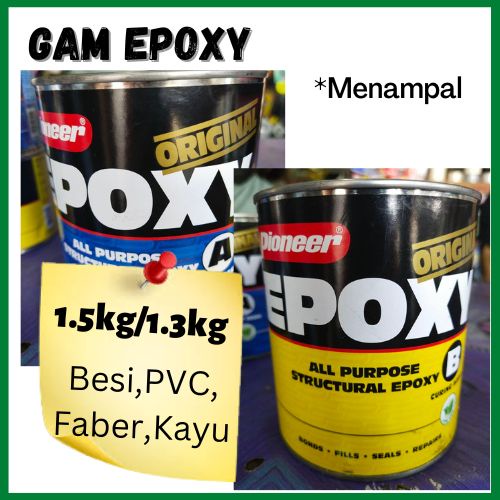 Gam Mastik,Gam EPOXY,Gam serbaguna,MENAMPAL-MELEKAT-MENUTUP Untuk BESI ...