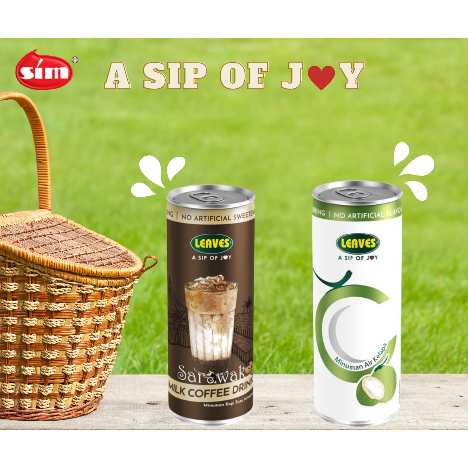 LEAVES CANNED DRINKS (240ML) | Shopee Malaysia