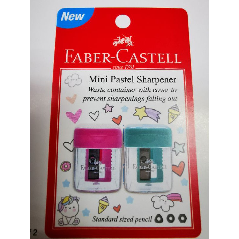 Faber Castell mini pastel sharpener(2's) | Shopee Malaysia