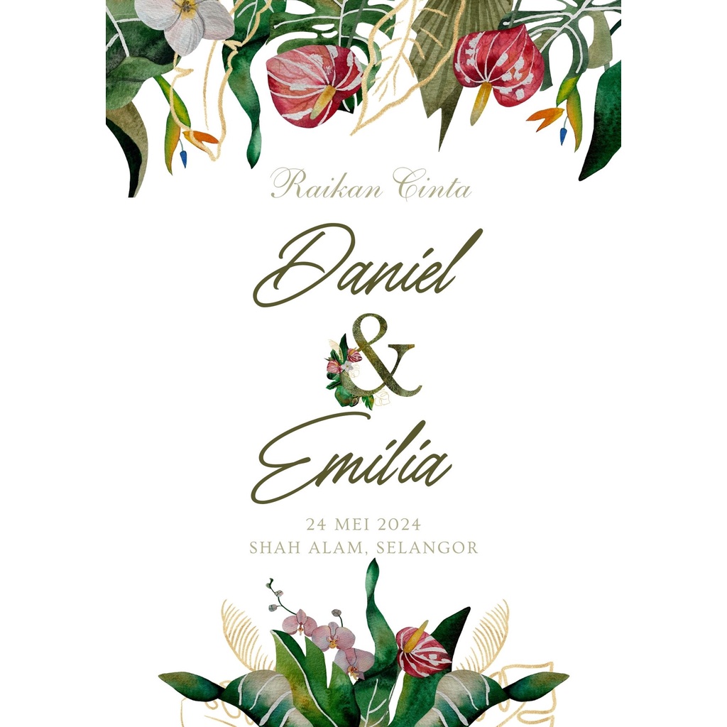 Video Kad Kahwin Digital: DSIGN 14 -E-Kad Video Undangan Perkahwinan ...