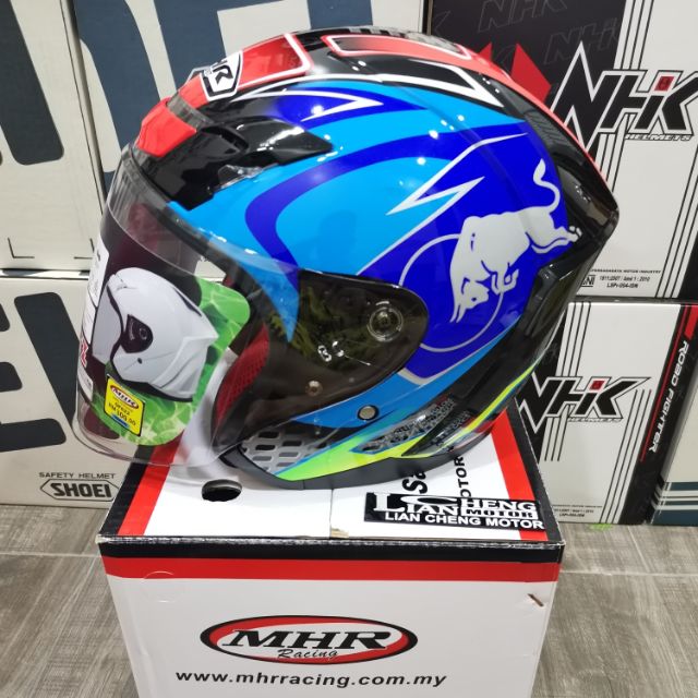 HELMAT MHR BEATZ TECH 3 OF622 & VISOR 💯 %ORIGINAL | Shopee Malaysia