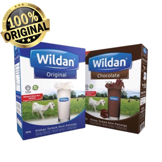 WILDAN SUSU KAMBING 100% ORIGINAL HQ | Shopee Malaysia