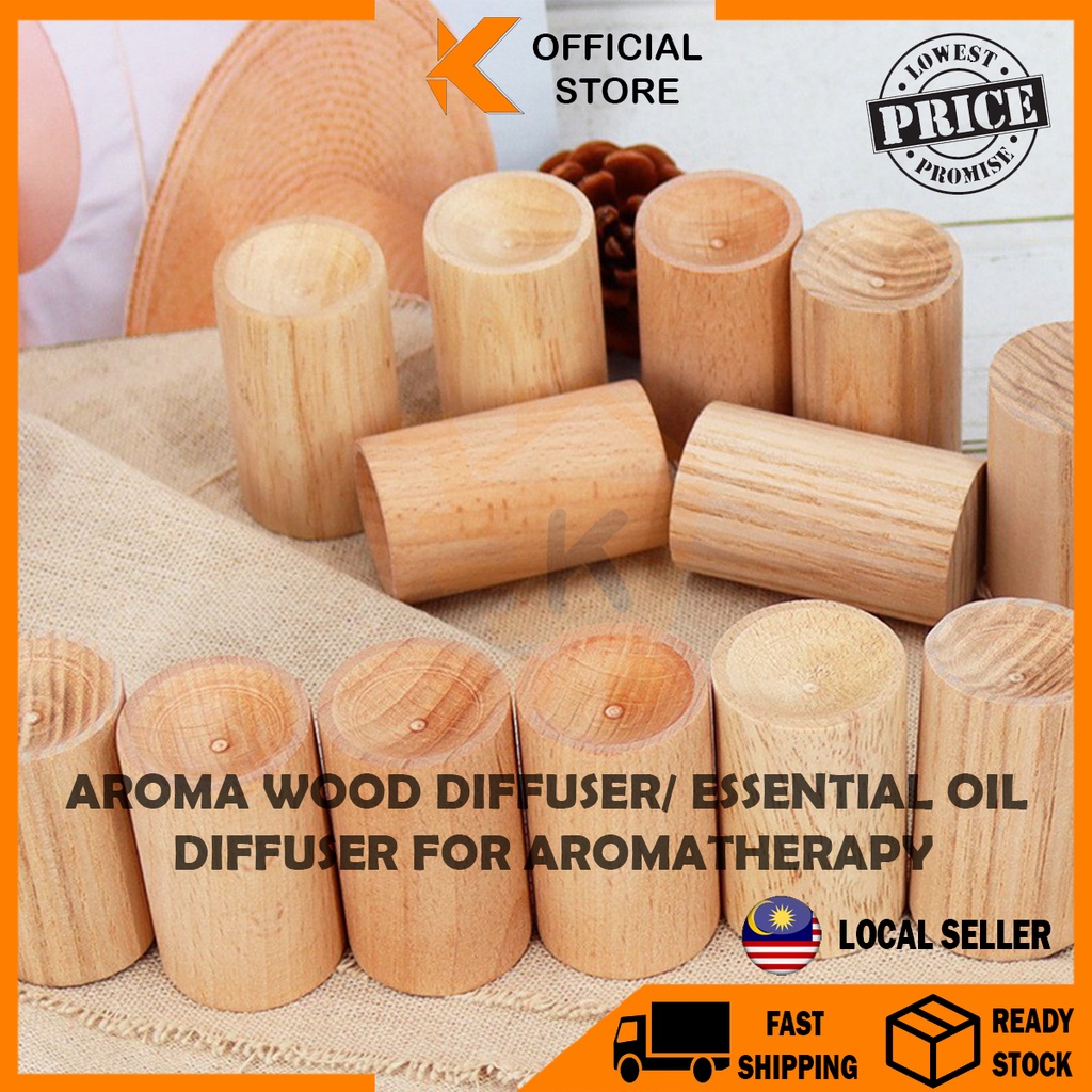 【K-Home】Aroma Wood Diffuser Essential Oil Diffuser for Aromatherapy ...