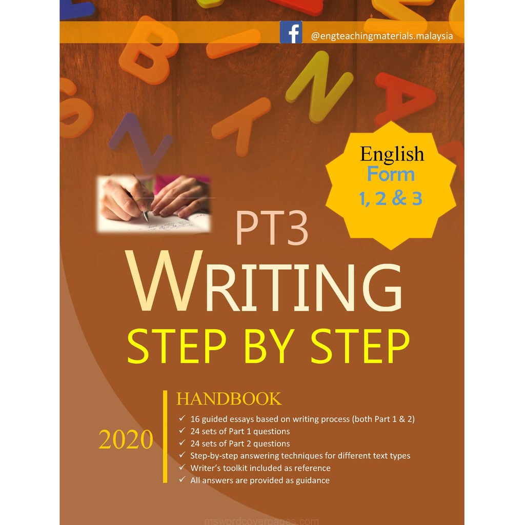 [EBOOK] English PT3 Writing Step By Step Handbook (F1 F2 F3) | Shopee ...