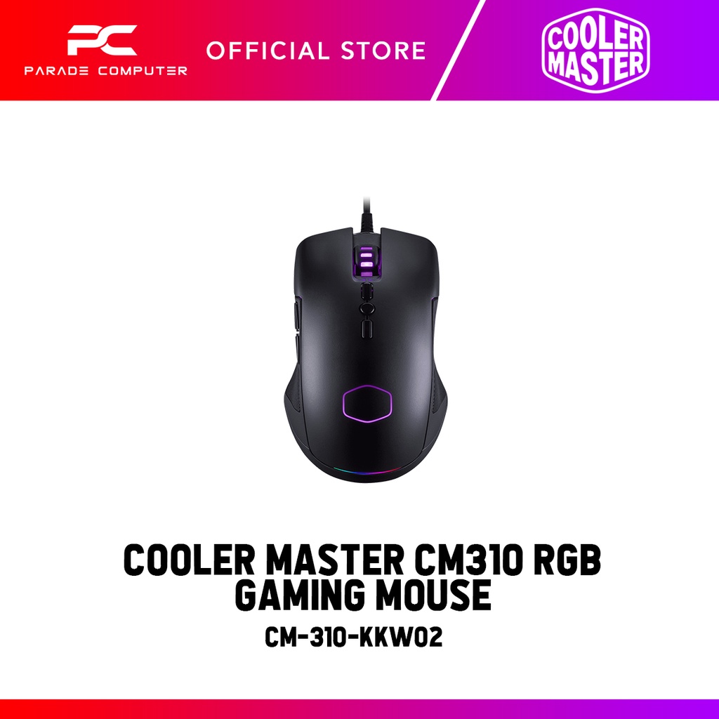 COOLER MASTER CM310 RGB GAMING MOUSE | Shopee Malaysia