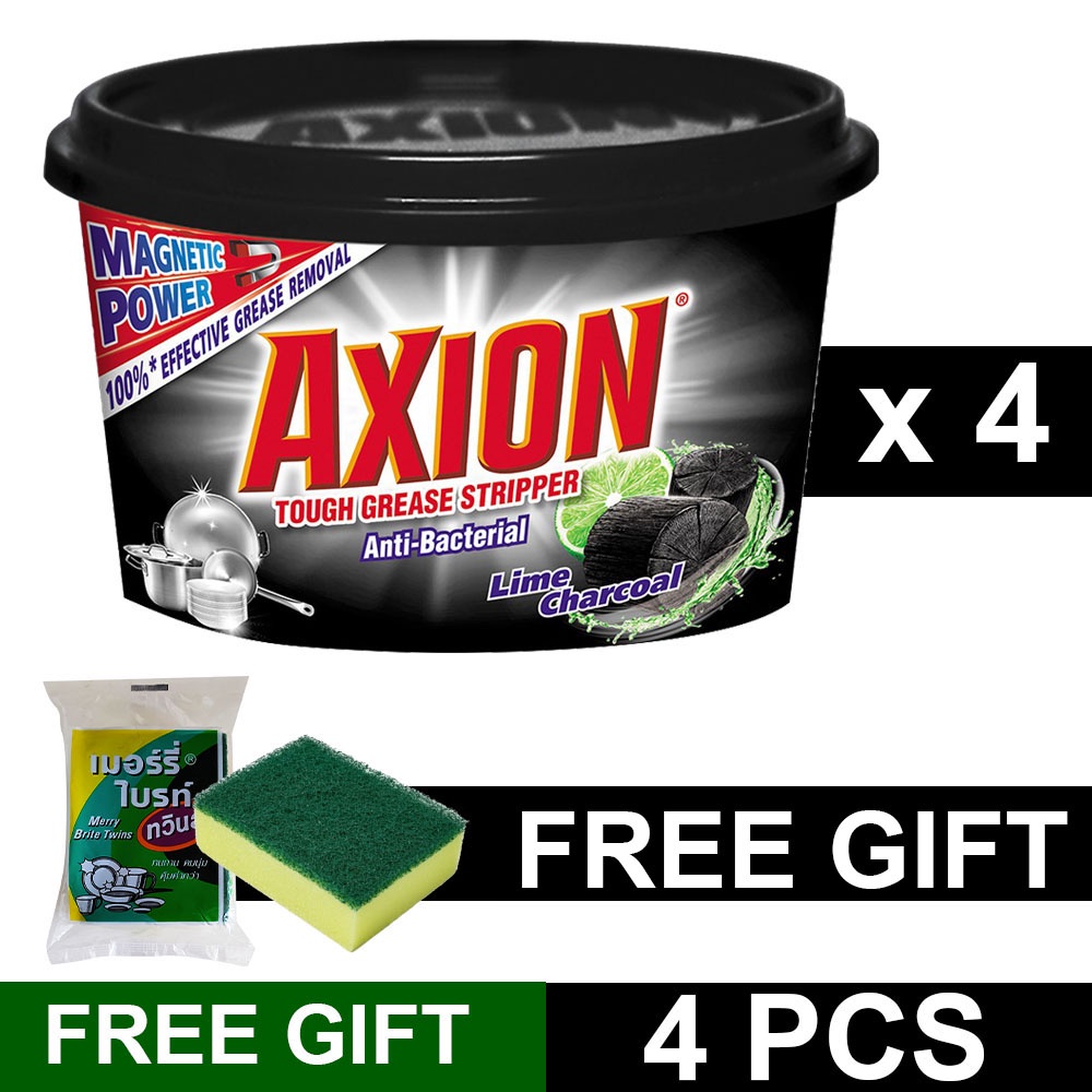 Axion Lime Charcoal Dishpaste 750g (Bundle Of 4PCS ) | Shopee Malaysia