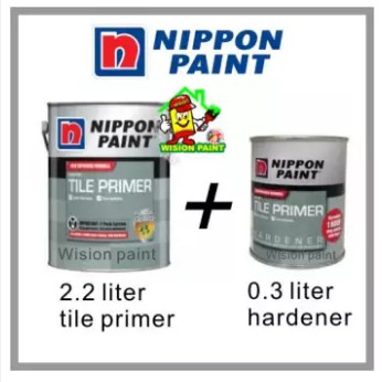 NIPPON Paint TILE PRIMER / NIPPON PAINT / 2.5L / NEW IMPROVED FORMULA ...