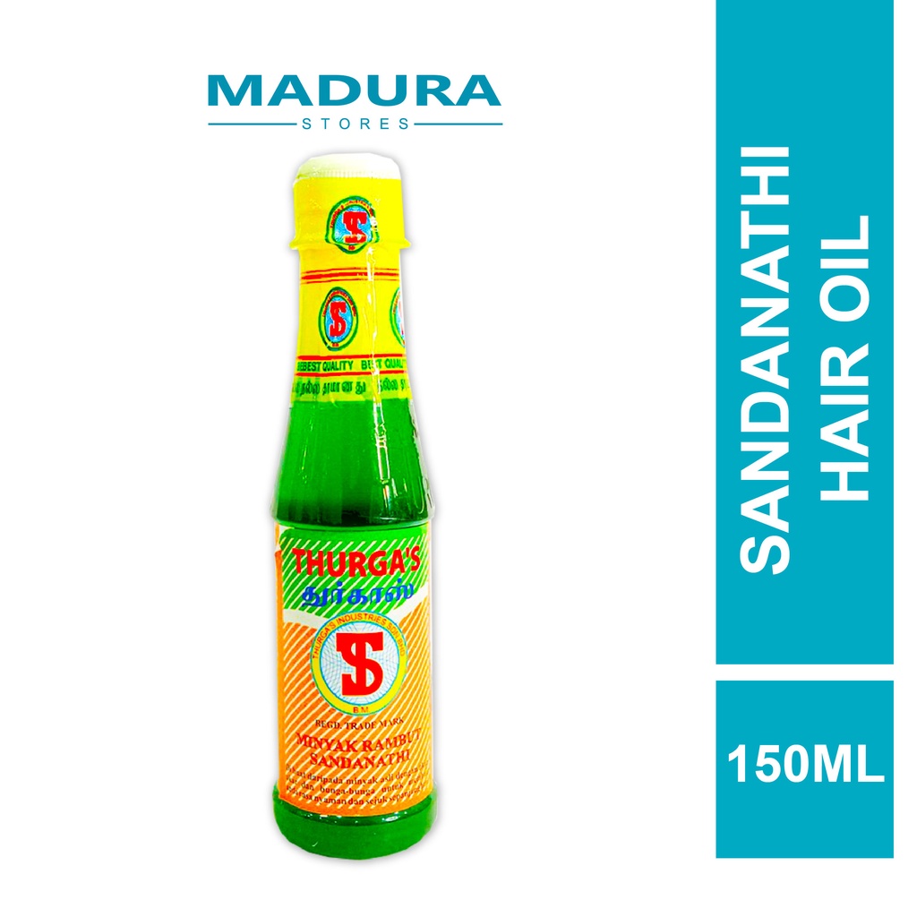 Thurga's Sandanathi Hair Oil 150ml (Minyak Rambut) | Shopee Malaysia