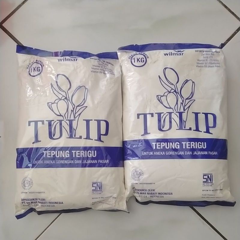 Tulip Wheat Flour 1kg | Shopee Malaysia