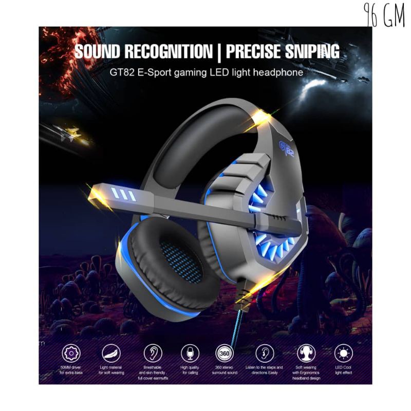 OVLENG OV-P40 Gaming Headset Headphone with Mic 3.5mm jack | Shopee Malaysia