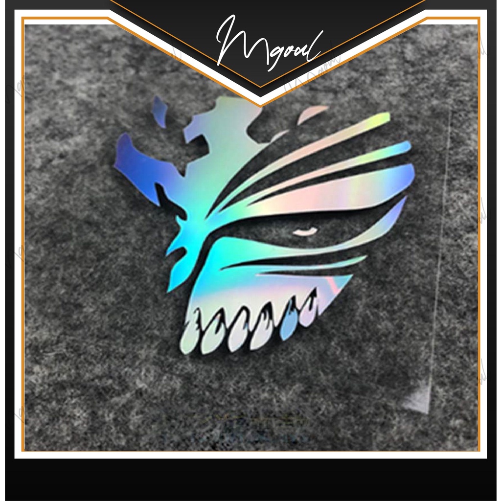 [ReadyStock]Bleach Reaper Mask Logo High Grade Laser Car Sticker Myvi ...