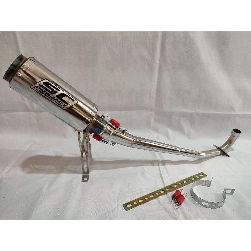 Sc Project racing exhaust supra x 110/125/blade/kharisma/revo/vega ...