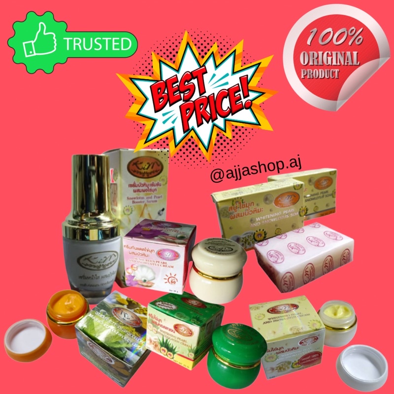 (ORIGINAL) KIM Whitening Pearl and Snowlotus Cream | KIM Whitening ...