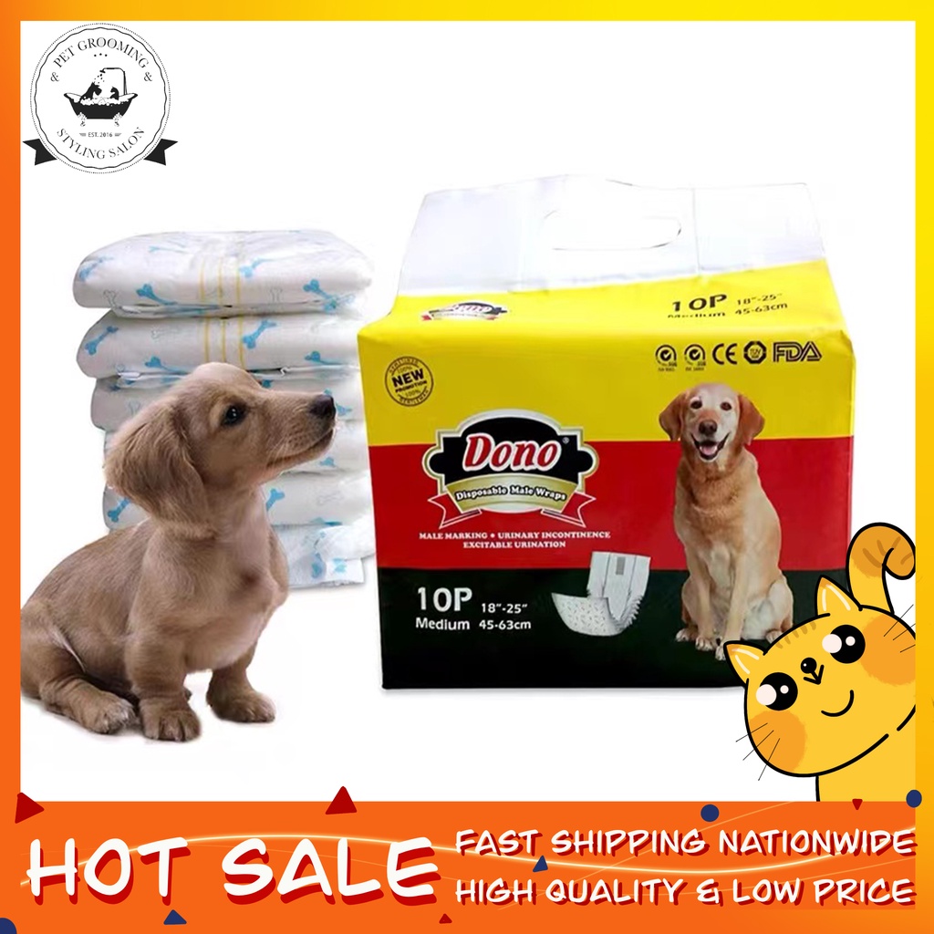 Affordable! DONO Disposable Dog Male Wrap | Shopee Malaysia