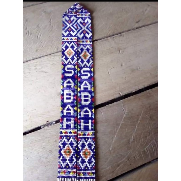 selempang Manik corak pinakol rungus | Shopee Malaysia