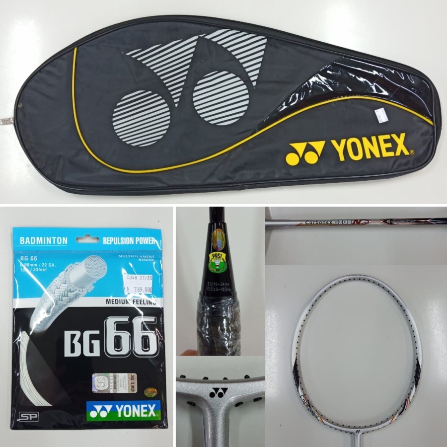 YONEX CARBONEX 8000 ORIGINAL SUNRISE BADMINTON RACKET | Shopee Malaysia