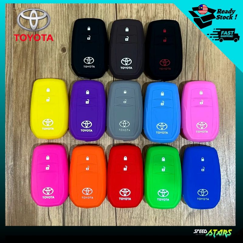 Toyota hilux revo & rogue / innova / fortuner key cover silicone ...