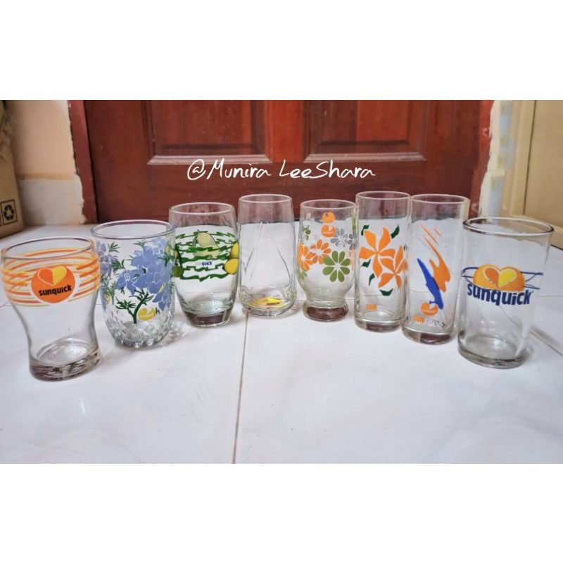 Gelas Sunquick Pelbagai Corak | Shopee Malaysia