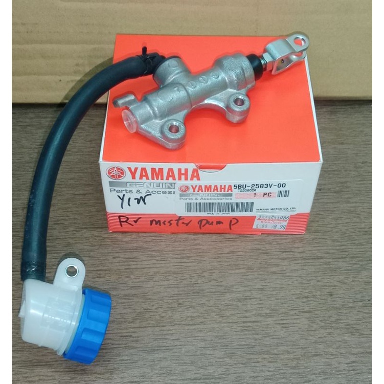 Yamaha Y125 Rear Master Pump 100% Original Hong Leong Yamaha 5BU-2583V ...