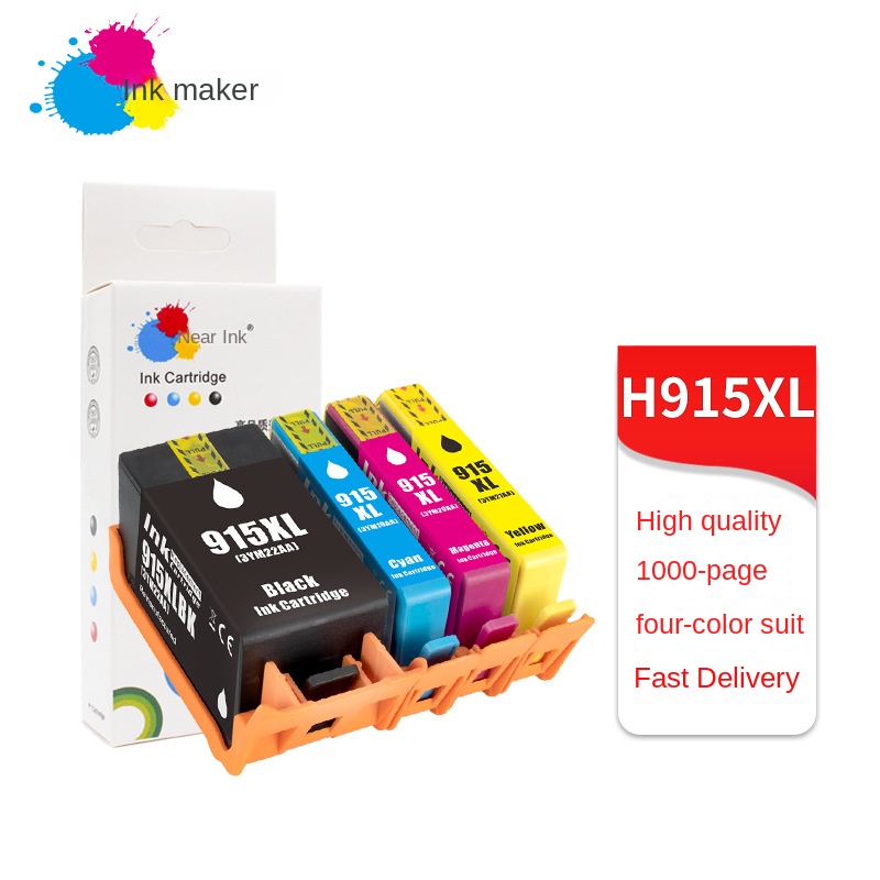 HP 915 915XL Compatible Ink Cartridge For HP OfficeJet All-in-One 8010 ...