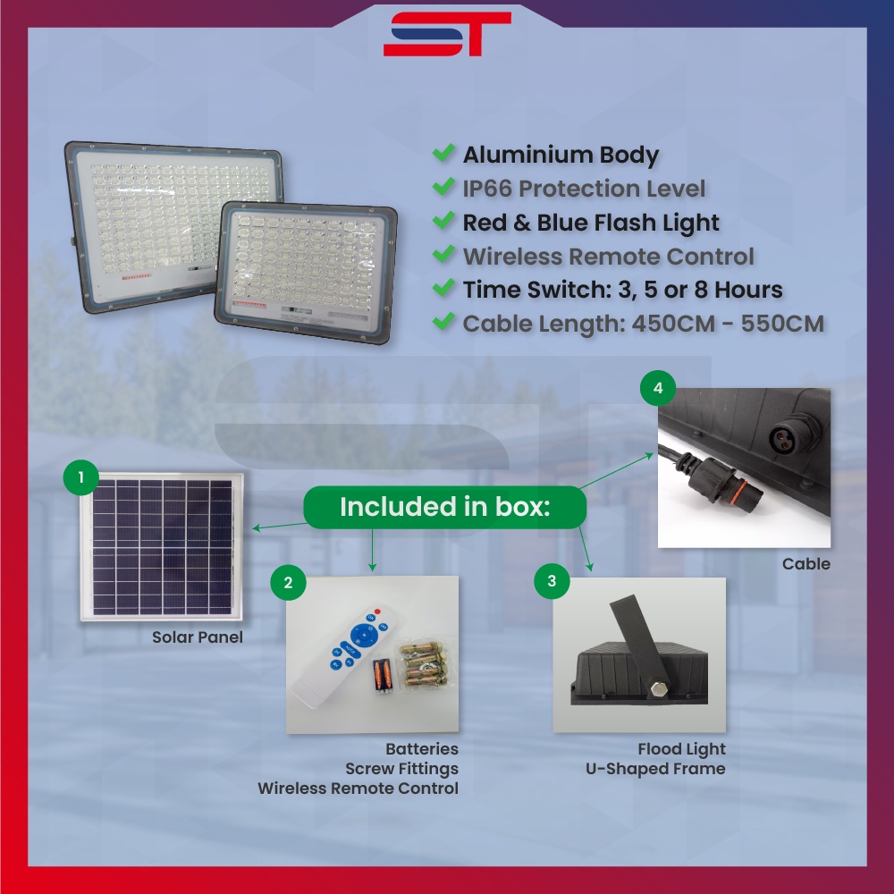 CSL 120 LED COB Lampu Solar Outdoor Lighting Split Portable Motion ...