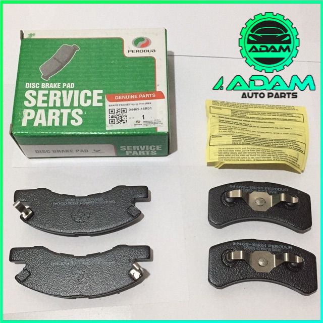 VIVA FRONT BRAKE PAD ORIGINAL PERODUA SKR | Shopee Malaysia