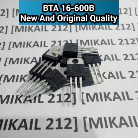 Transistor BTA16-600B / BTA 16 600 BTA 16A 600V Triac Original | Shopee Malaysia