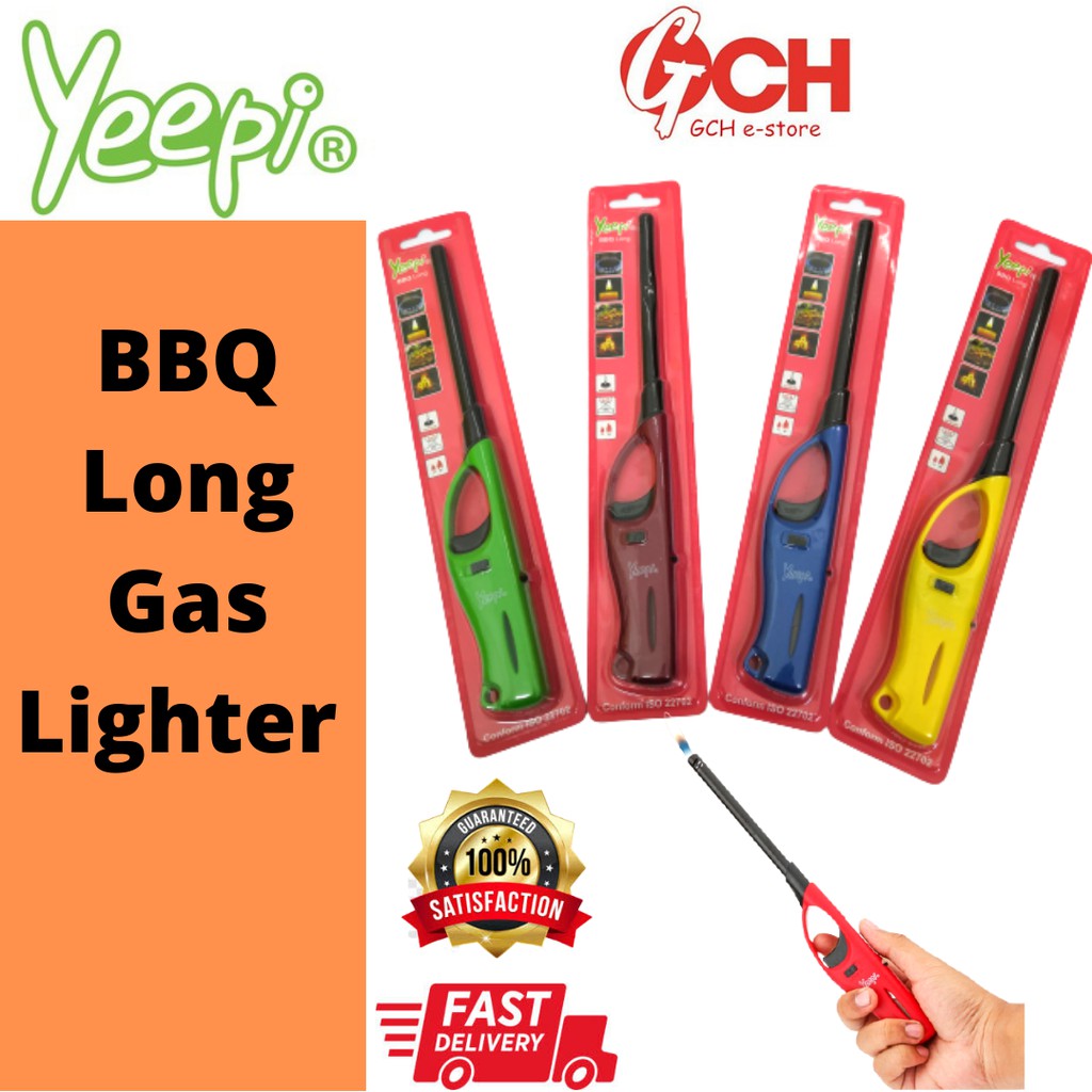 Yeepi BBQ Long Gas Lighter (5002) / Gas Lighter Kitchen / Gas Lighter ...