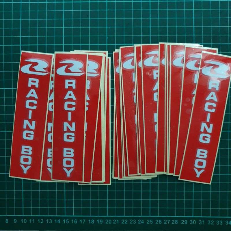 Sticker Cutting rcb racing Motorcycle Sticker (Unit Price) | Shopee ...