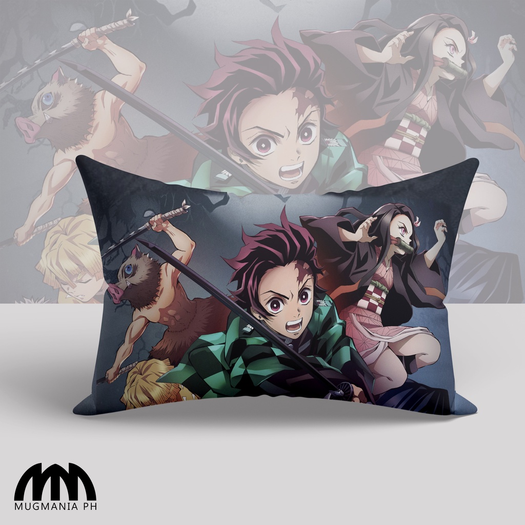 Anime Demon Slayer Pillows - Mugmania - Nezuko , Tanjiro , Zenitsu ...