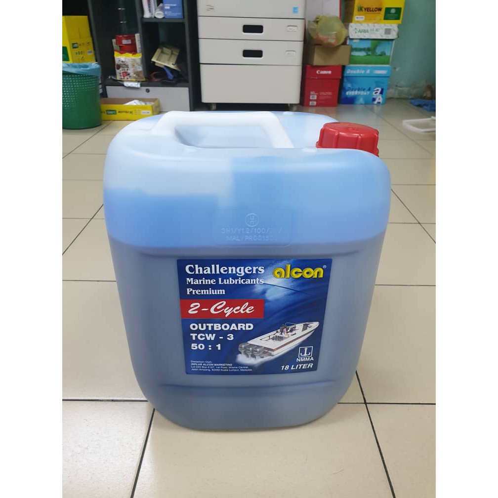 ALCON TCW-3 50:1 OUTBOARD MARINE LUBRICANTS 18 LITERS | Shopee Malaysia