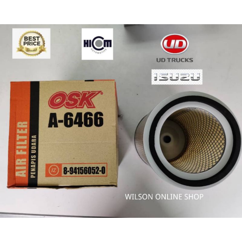 Osk Malaysia Isuzu NHR,NPR,Hicom 2.8,Hicom 4.3,Nissan Yu41 Air filter A ...