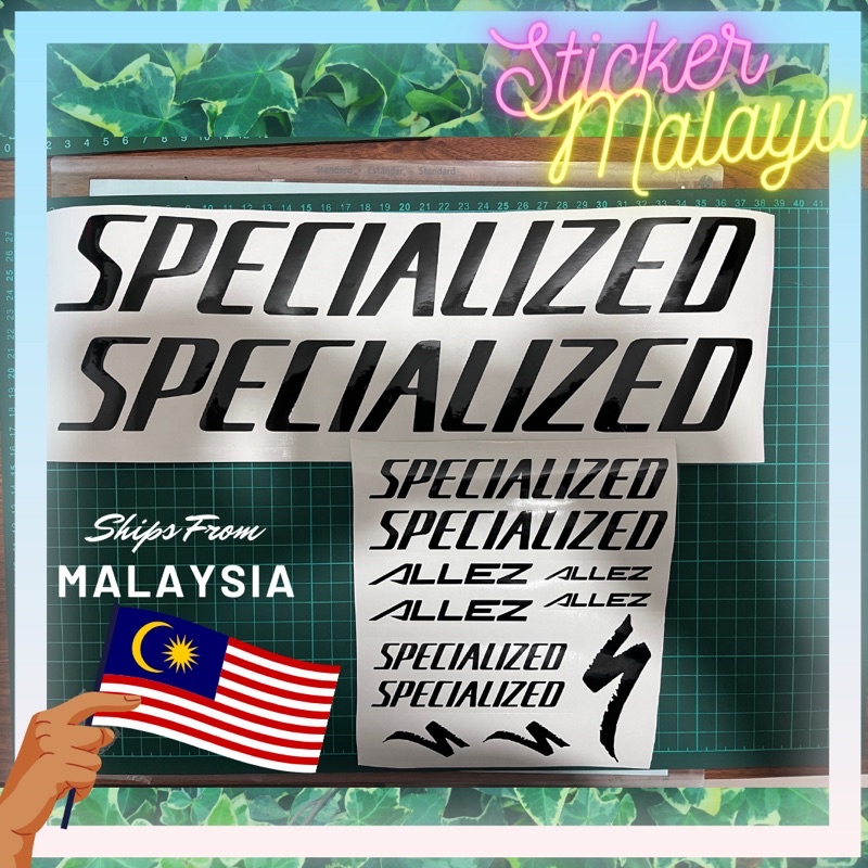 Specialized Sticker/Decal Allez Oracal 651 | Shopee Malaysia