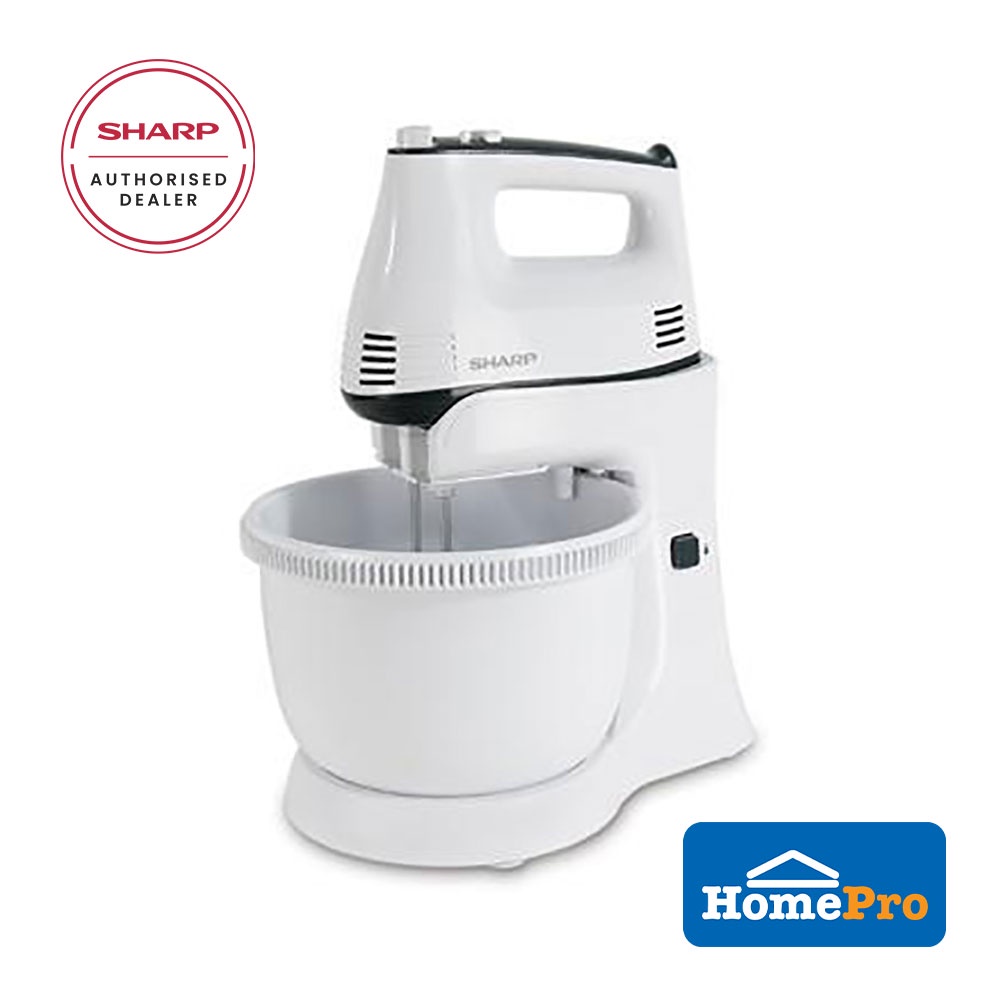 SHARP Stand Mixer EMS60WH 3.4L 3000W White | Shopee Malaysia