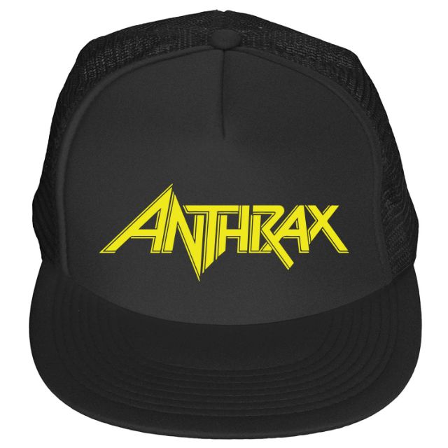 Anthrax Logo Trucker Cap | Shopee Malaysia