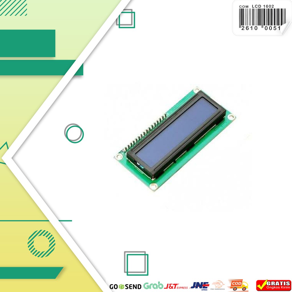 Lcd 1602 Lcd 16x2 Arduino Shopee Malaysia